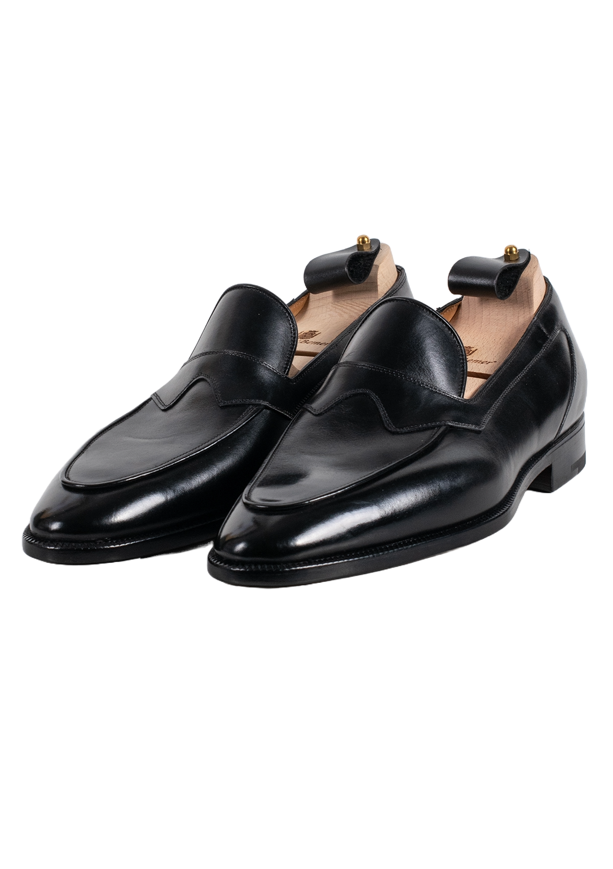Black Penny Loafers | Stefano Bemer