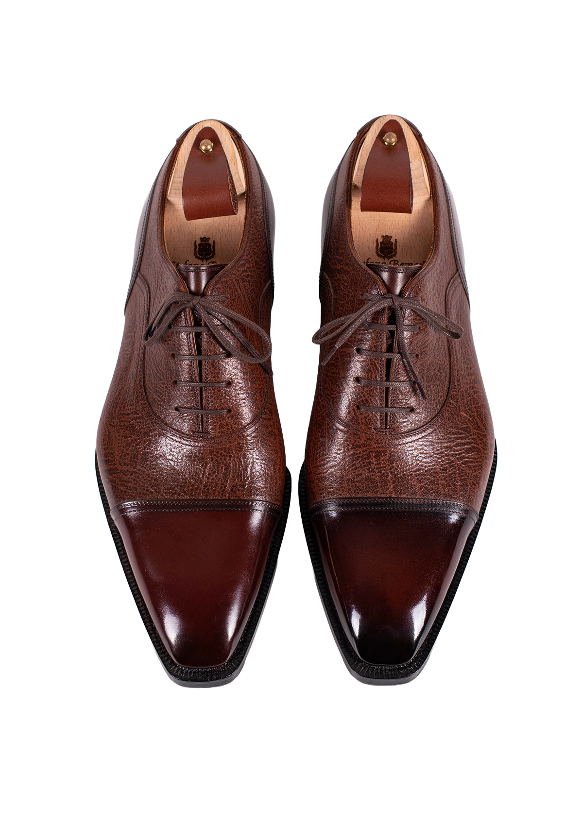 Two Tone Balmoral Oxfords | Stefano Bemer