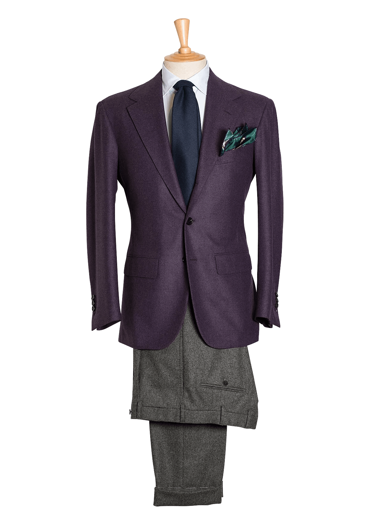 Men's Purple Men's Blazer | Stefano Bemer